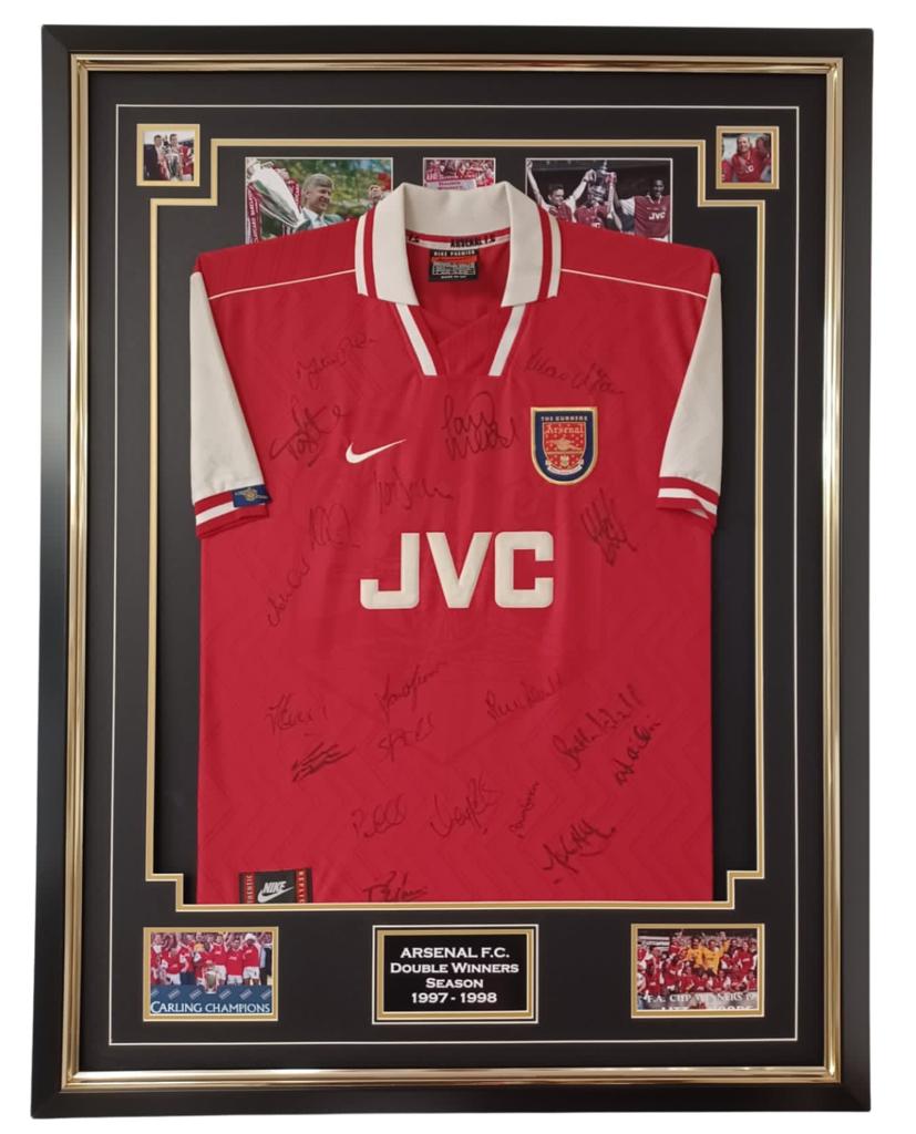INVINCIBLES - SIGNED SHIRT - RARE - Arsenal Football Gifts ...