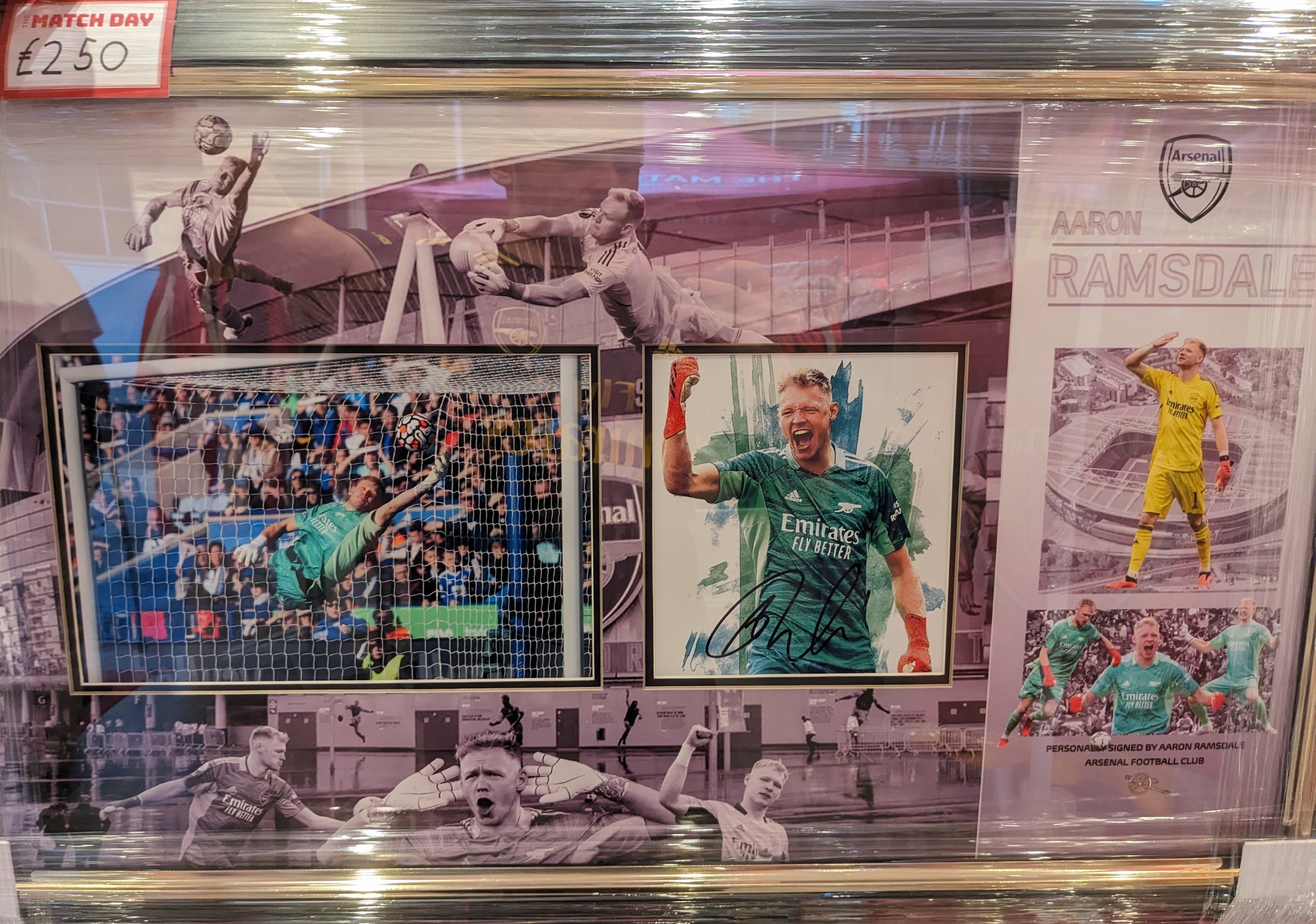 Saka Signed Photo - Arsenal Football Gifts & Memorabilia – The Match ...